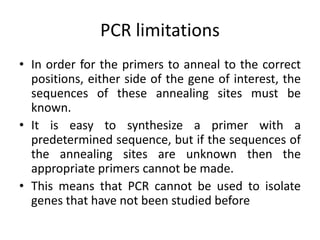 Recombinant DNA technology | PPTX