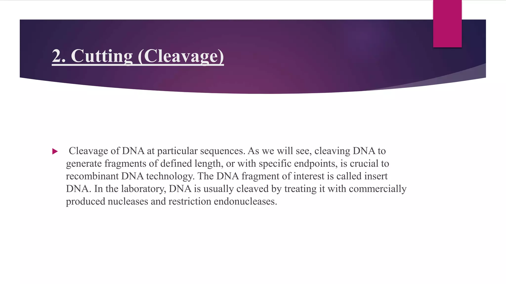 Recombinant dna technology | PPTX