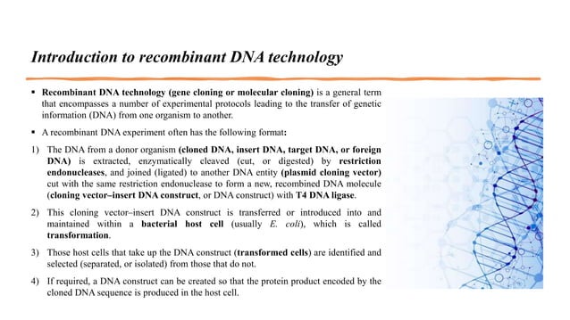 Recombinant DNA Technology.pptx