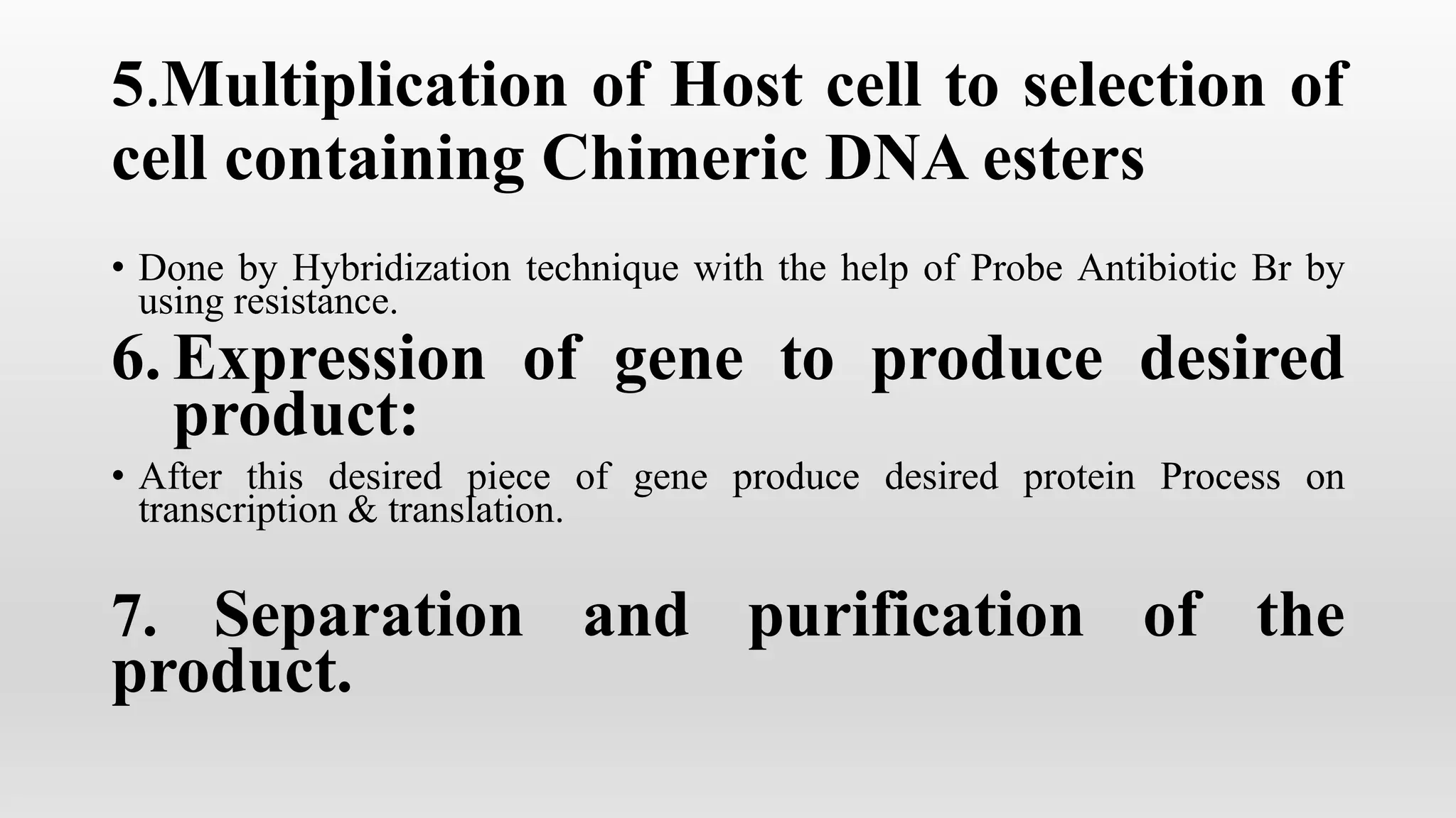RECOMBINANT DNA TECHNOLOGY PRESENTATIONS | PPTX | Biotech and ...