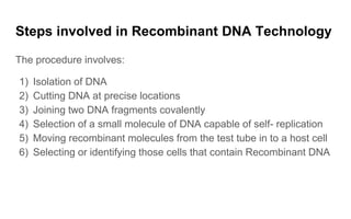 Recombinant DNA Technology- Part 1.pdf