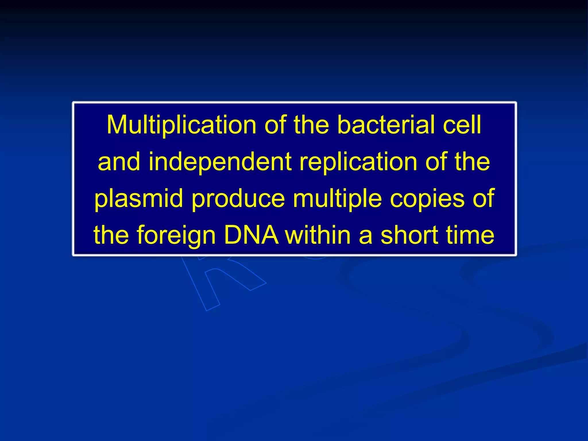 Recombinant dna technology tools and techniques | PPTX