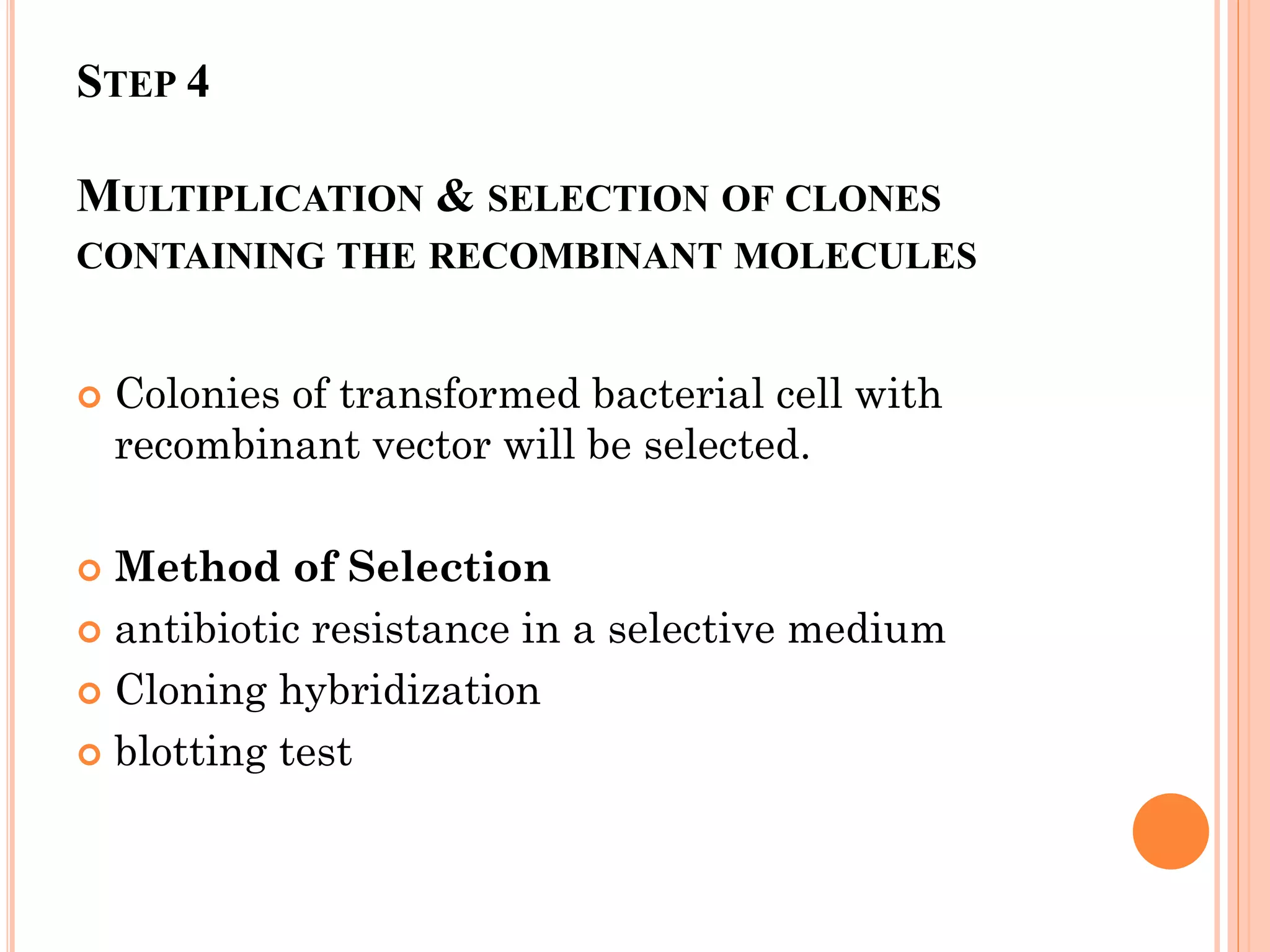 Recombinant Dna Technology Orig Pdf Biotech And Biomedical Industry Industries