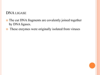Recombinant dna technology orig | PDF