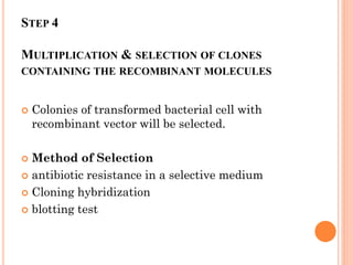 Recombinant dna technology orig | PDF