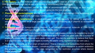 Plant Biotechnology Recombinant DNA Technology ppt.pptx