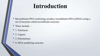 Recombinant enzymes | PPTX