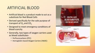 Recombinant hemoglobin | PPTX