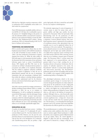 Recombinant human albumin applications as biopharmaceutical excipient | PDF