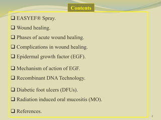 RecombinantHumanEpidermalGrowthFactor-Easyef-.ppt