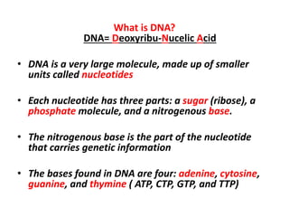 Recombinant of DNA technology | PPTX