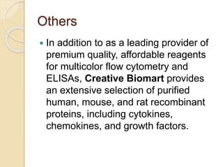 Recombinant proteins by creative biomart (1) | PPT