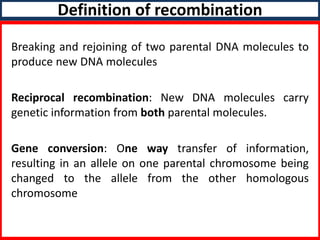 Recombination Final.ppt