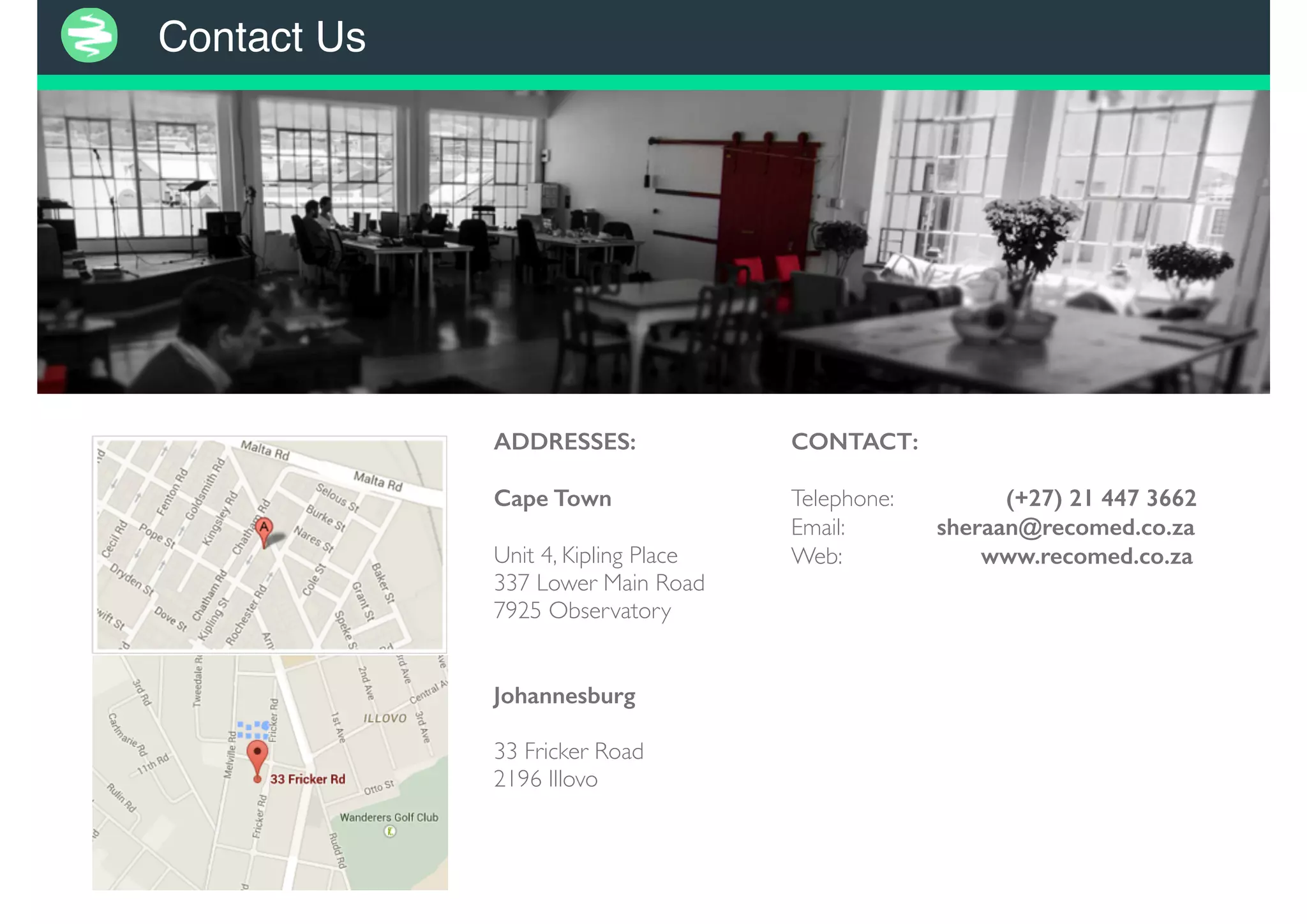 RecoMed Introduction | PPT