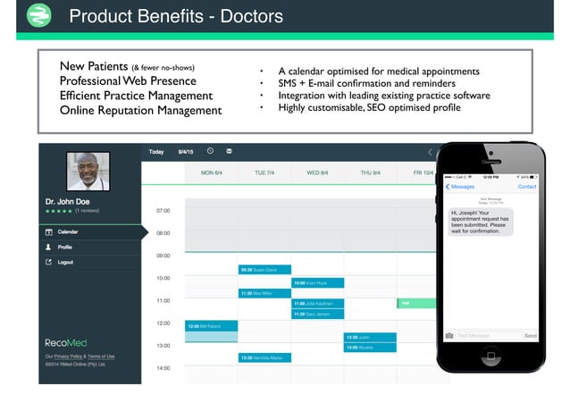 RecoMed Introduction | PPT
