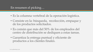 5 Recomendaciones para mejorar el picking | PPTX