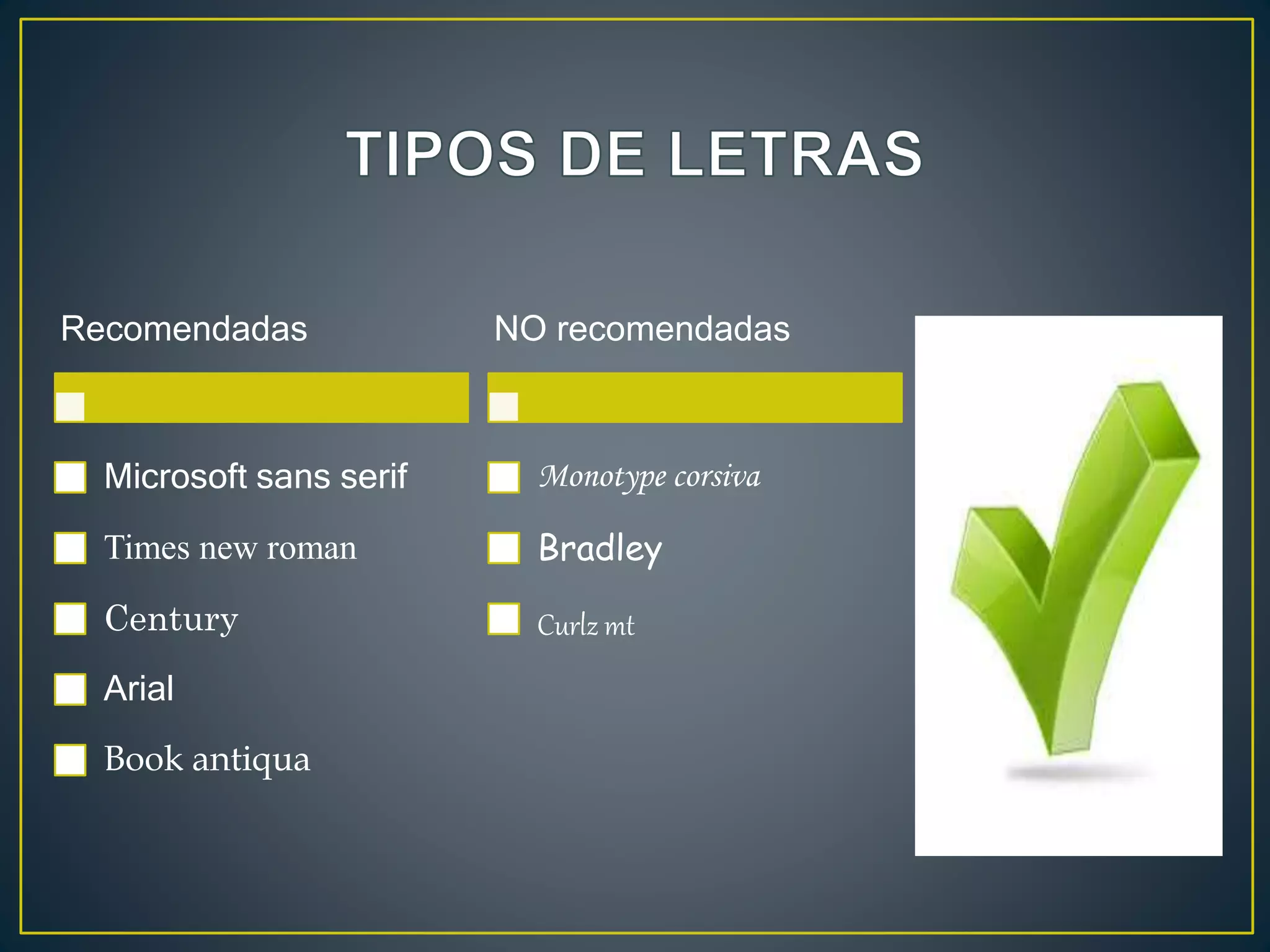 Recomendaciones Para Usar Power Point Ppt 