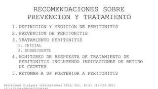 Recomendaciones peritonitis ISPD 2022.pptx