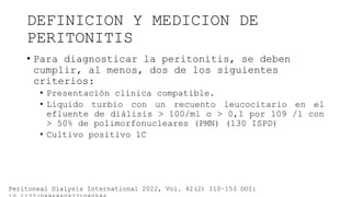 Recomendaciones peritonitis ISPD 2022.pptx