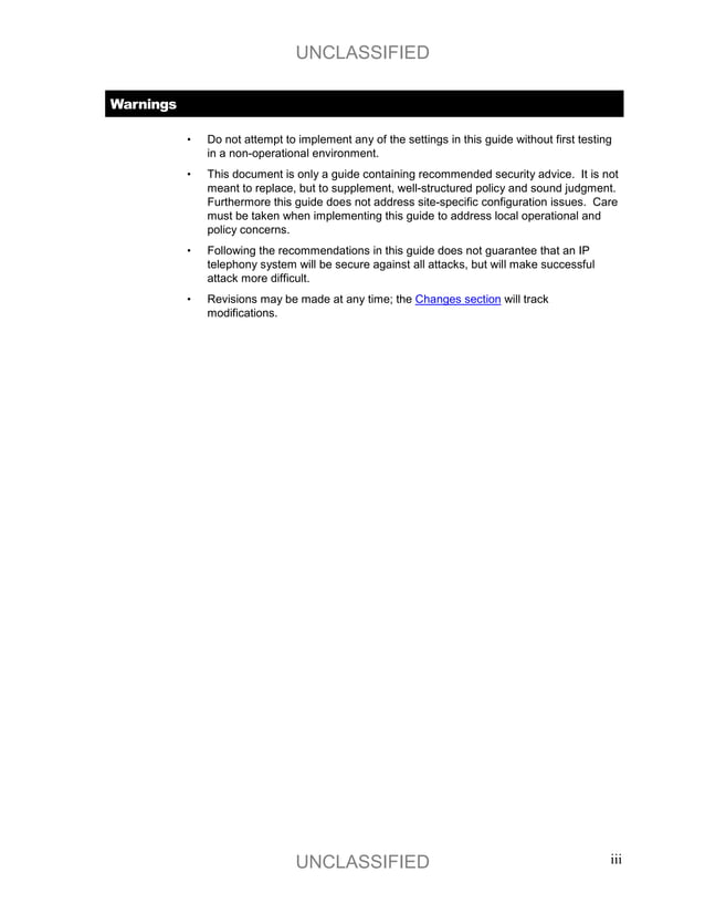 Recomended ip telephony architecture | PDF