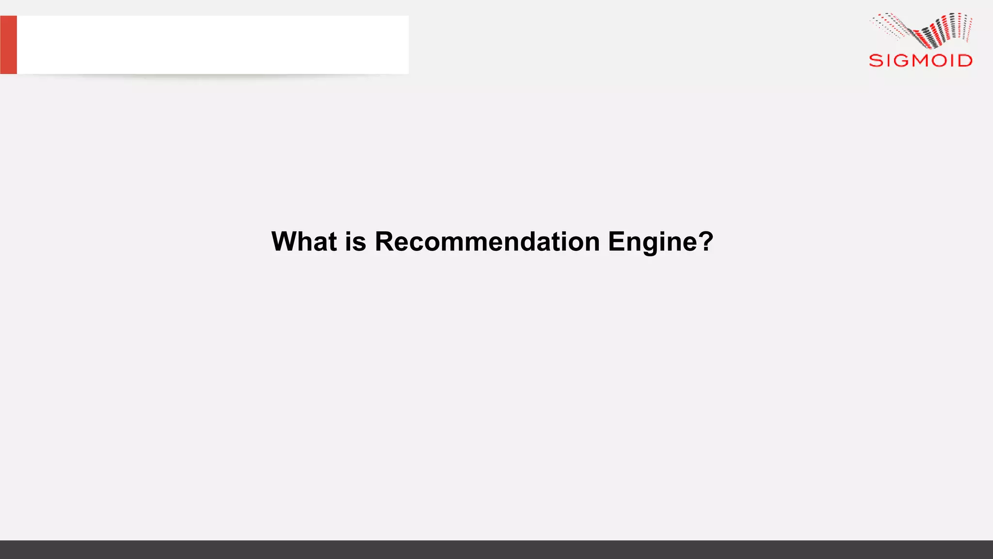 Recommendation Engine using Spark's MLlib | PPT