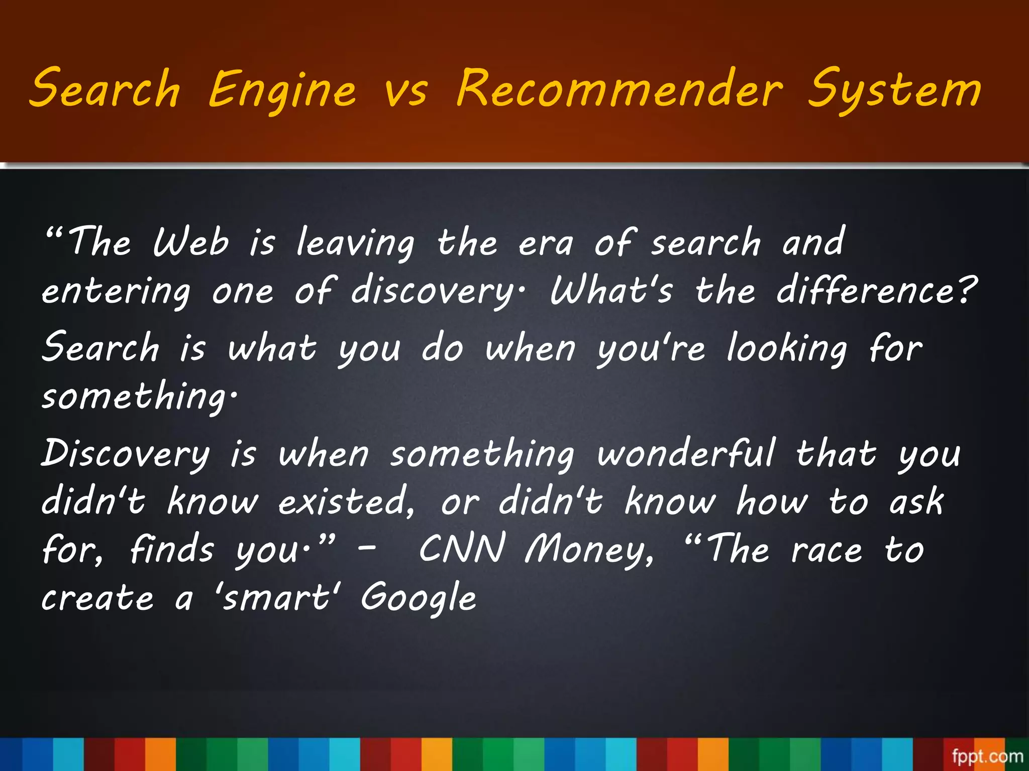 Recommendation engine Using Genetic Algorithm | PDF | Internet | Computing