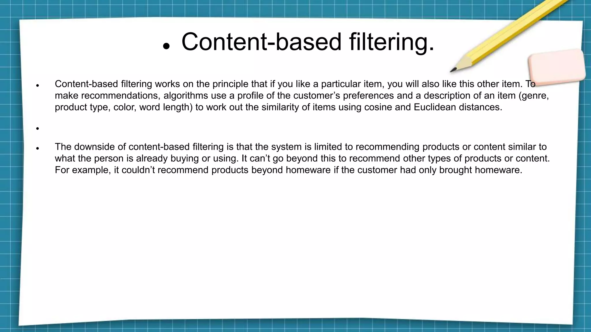 Recommendation engine pratik_kadam | PPTX