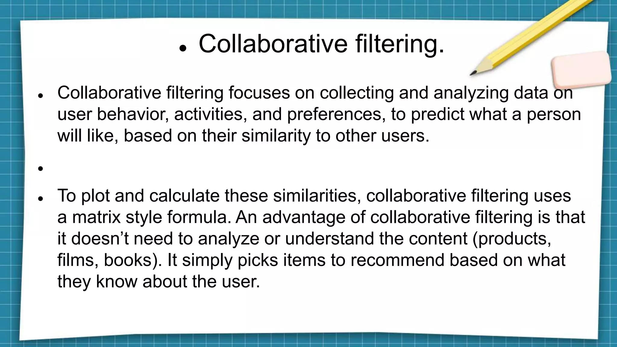 Recommendation engine pratik_kadam | PPTX