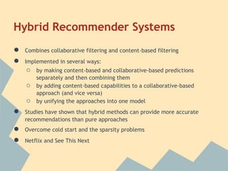 Recommendation engines | PDF