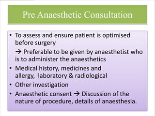 Recommendation for safety standards and monitoring during anaesthesia ...