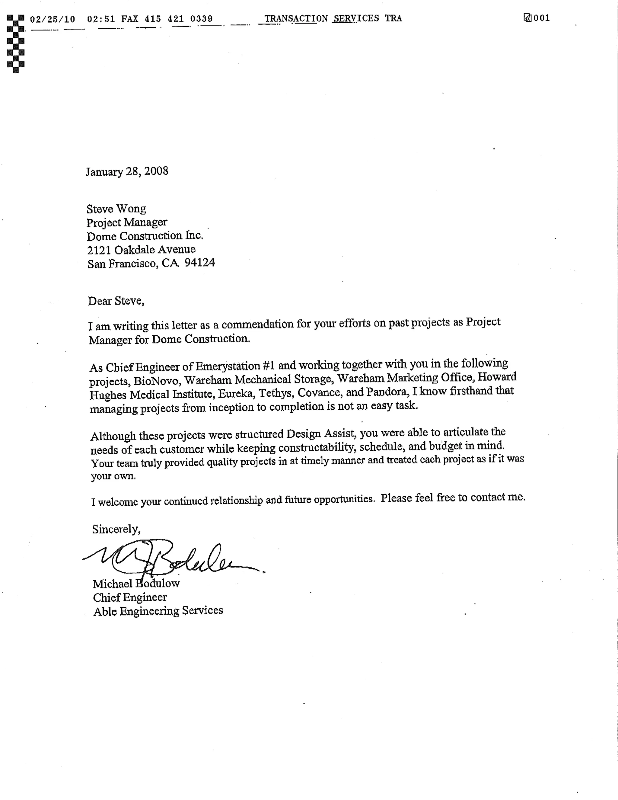 Recommendation Letters | PDF