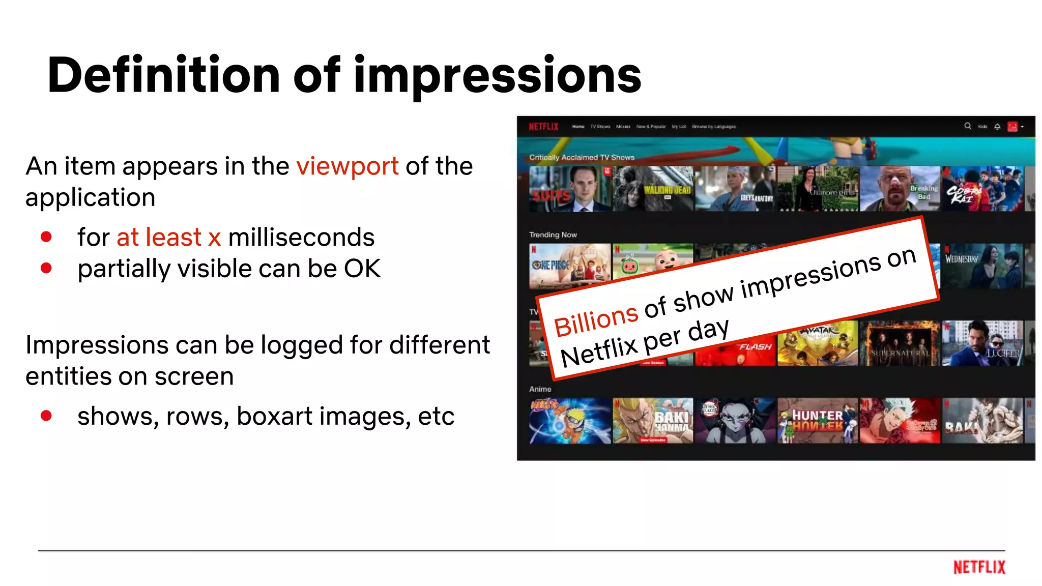 Recommendation Modeling with Impression Data at Netflix | PPTX