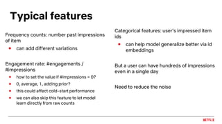Recommendation Modeling with Impression Data at Netflix | PPTX | Computing | Technology & Computing