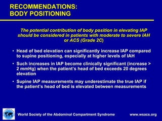 WSACS Recommendations | PPT