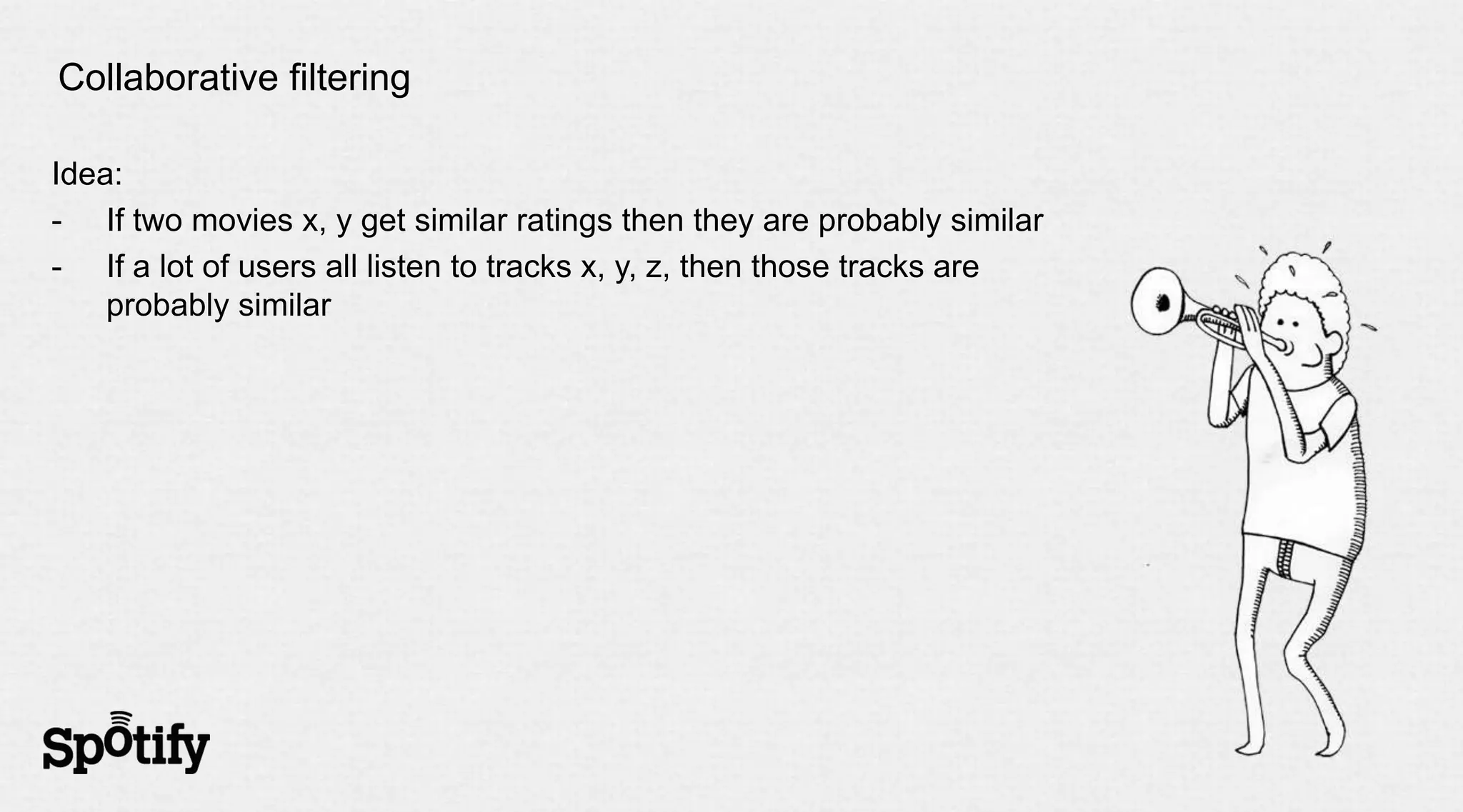 Collaborative Filtering at Spotify | PPTX