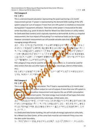 資料中心PUE量測 (Measuring PUE for Data Centers) | PDF