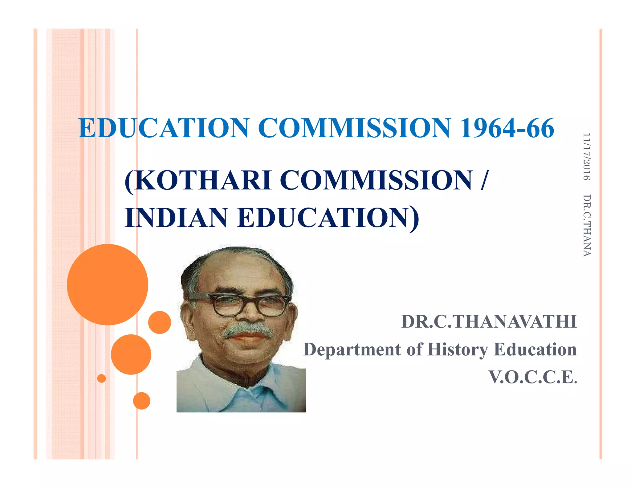 Recommendations of Kothari Commission | PDF