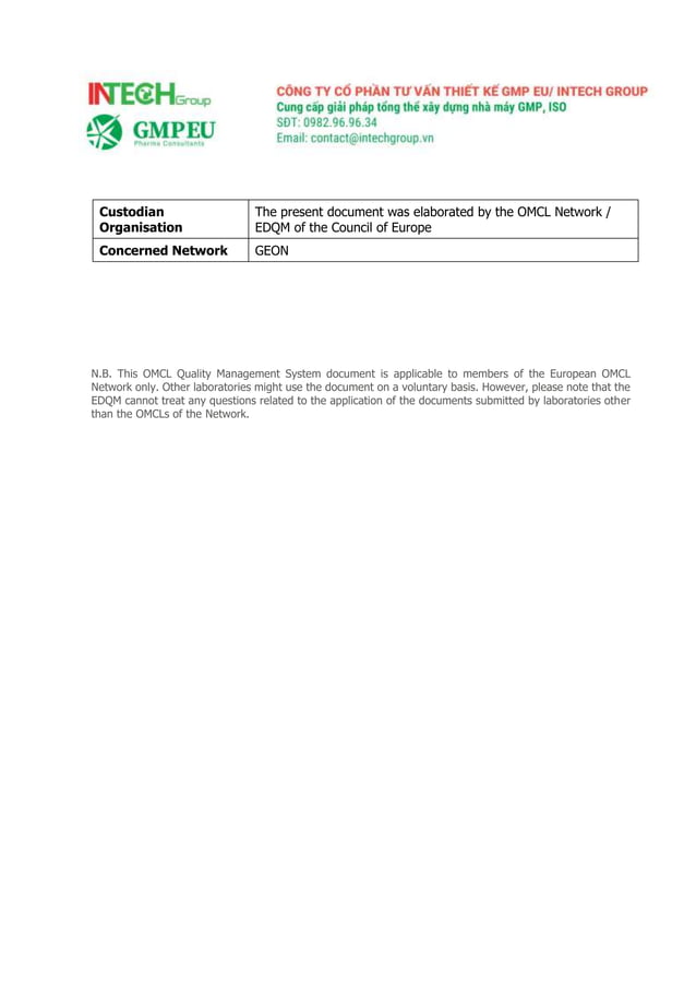 Recommendations on setting the expiry period for commercial and in ...