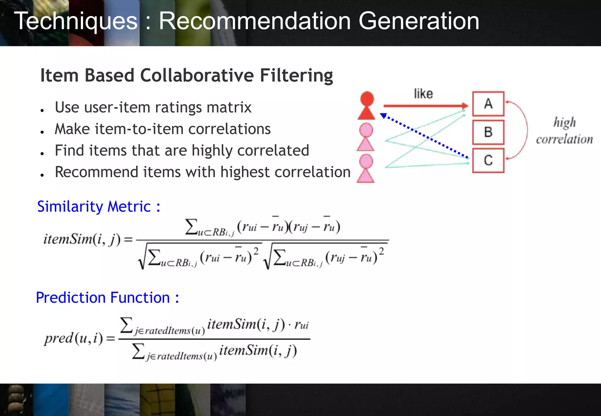 Recommendation system | PPT