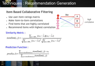 Recommendation system | PPT