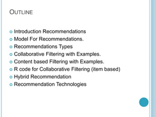 Recommendation System | PPTX