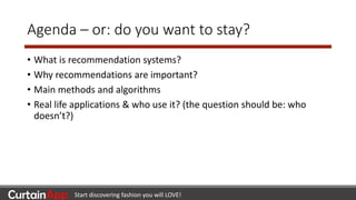 Recommendation Systems - Why How and Real Life Applications | PPT