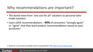 Recommendation Systems - Why How and Real Life Applications | PPTX