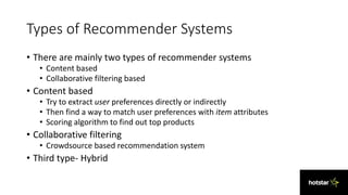Design Recommender systems from scratch | PPTX