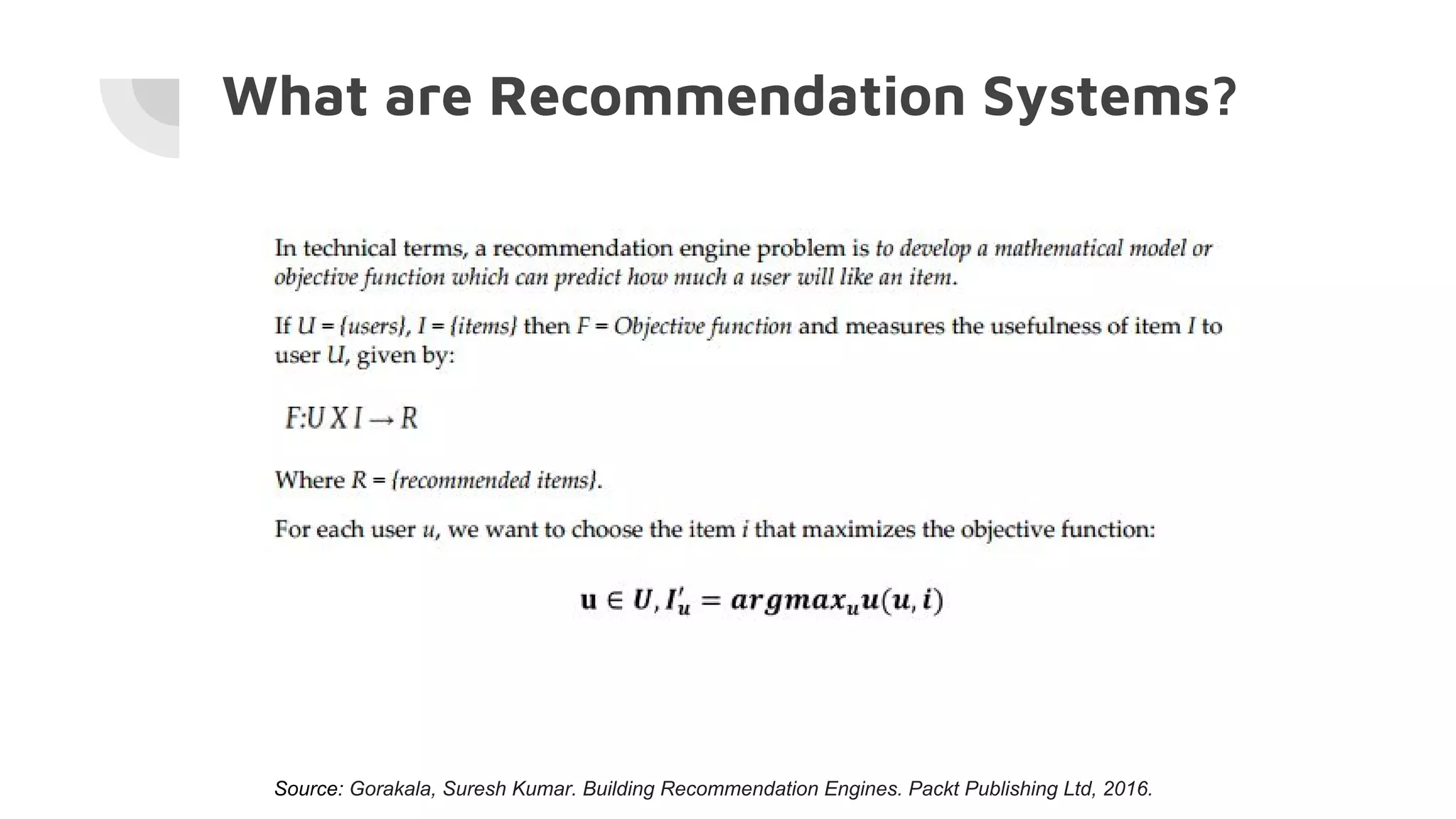 Introduction to Recommendation Systems | PDF