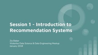 Introduction to Recommendation Systems | PDF