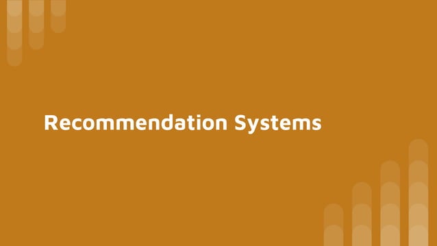 Introduction to Recommendation Systems | PPT