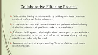 Recommendation Systems Basics | PPTX | Operating Systems | Computer ...