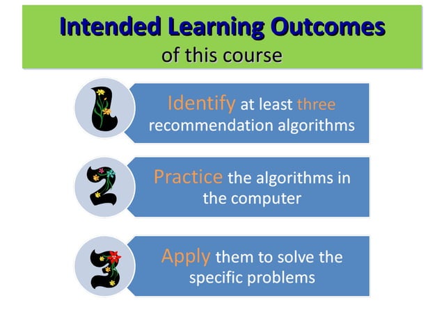 Recommendation techniques | PPT