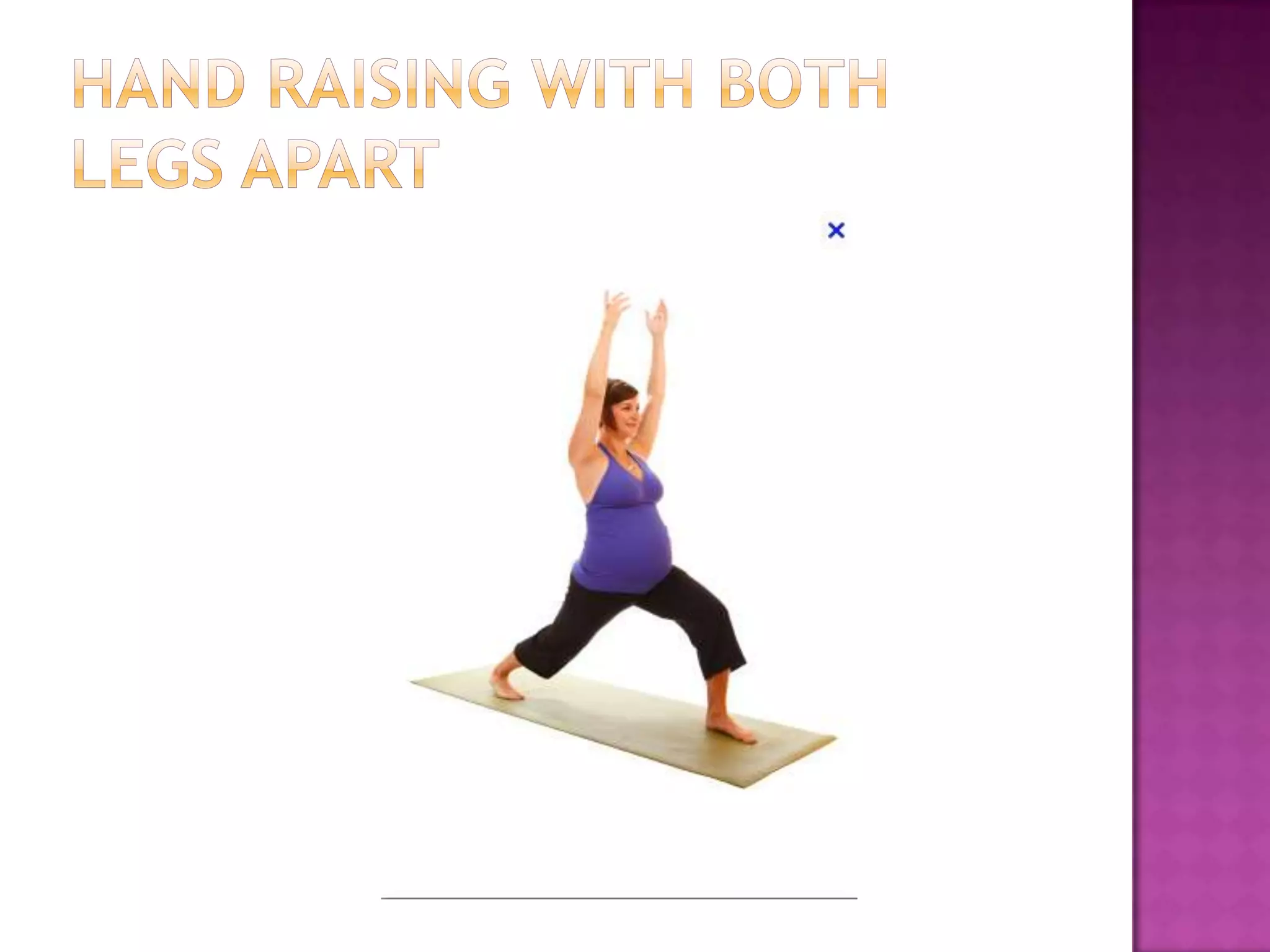 Recommended antenatal &post natal exercises | PPTX